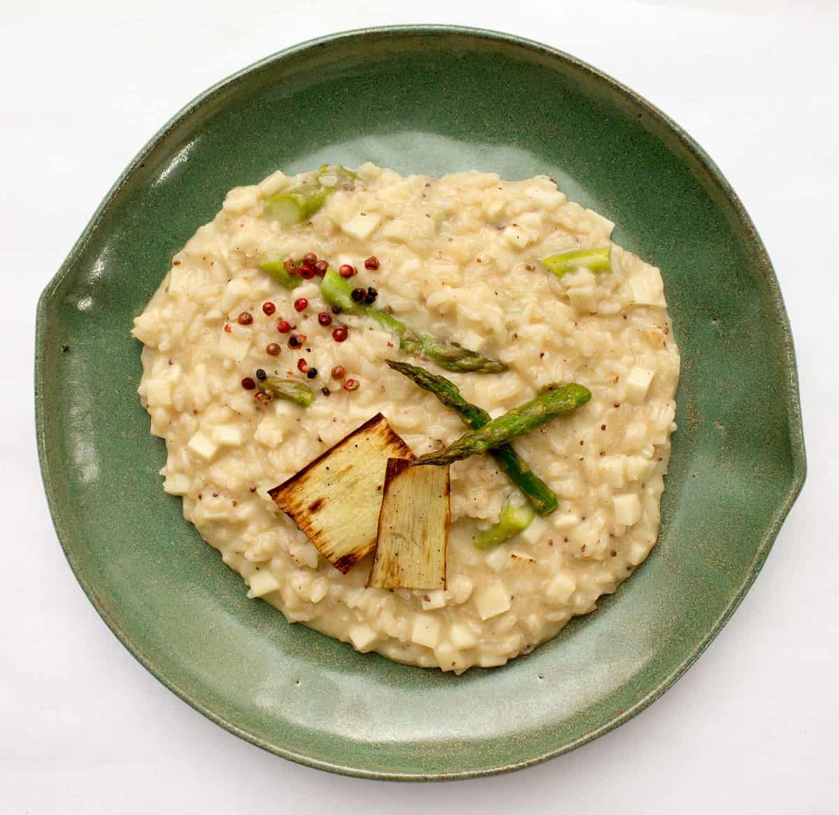 Risoto de Pupunha com Aspargos, L'ancienne e Pimenta Rosa - The Market ...